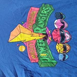 saban's | Shirts | Vintage Mighty Morphin Power Rangers Long Sleeve ...